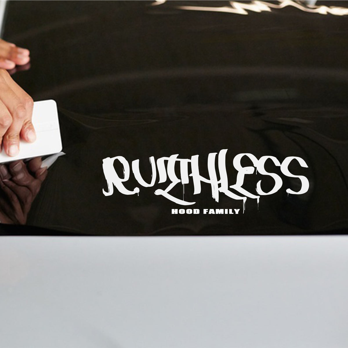 Ruthless (Vinyl) Decals – Hood family clothing